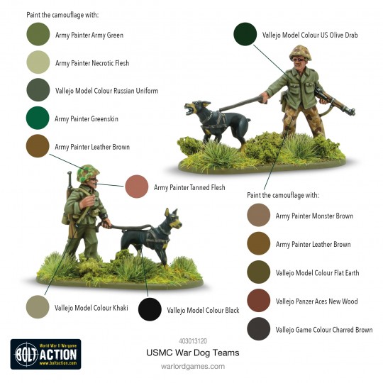 Us Marine Corps War Dog Teams