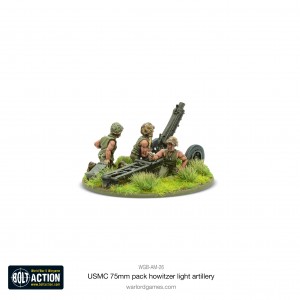 Us Marine Corps 75mm Pack Howitzer Light Artillery