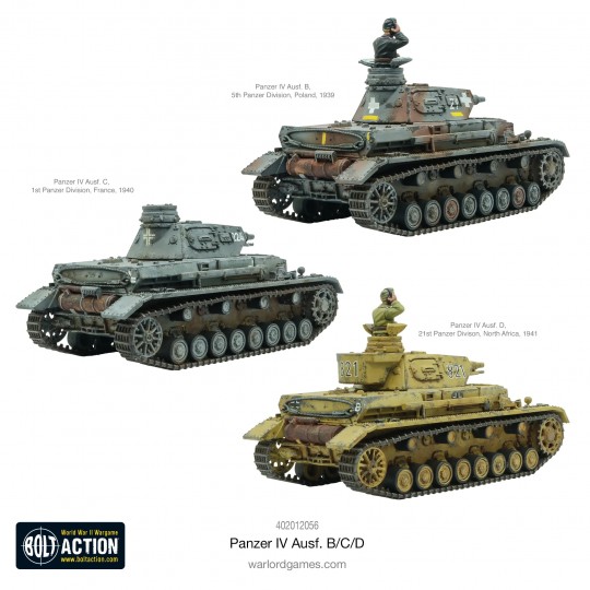 Panzer Iv Ausf. B/C/D