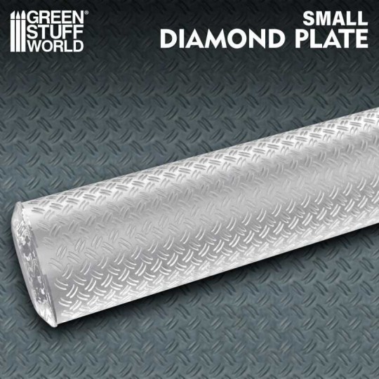Rolling Pin Diamond Plate - Small