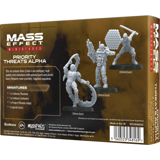 Mass Effect Miniatures - Prioriy Threats Alpha