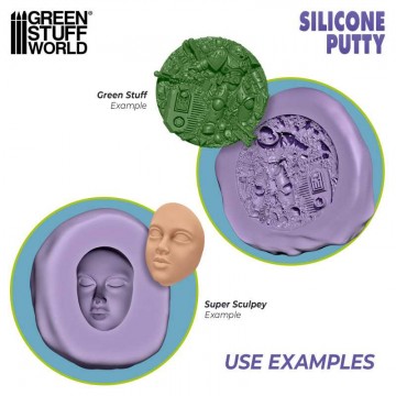 Violet Silicone Putty 200gr