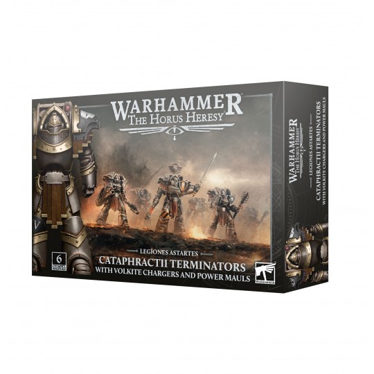 Cataphractii Terminators with Volikite Chargers and Power Mauls