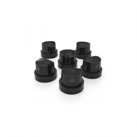 Caps spray paint - Standard Black Fat Cap