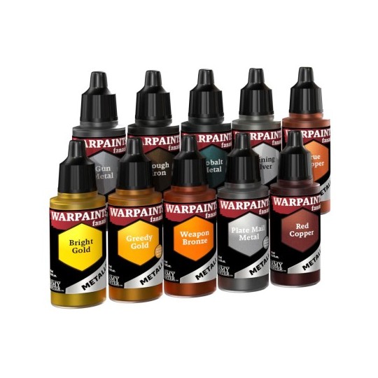 Warpaints Fanatic Metallics Paint Set