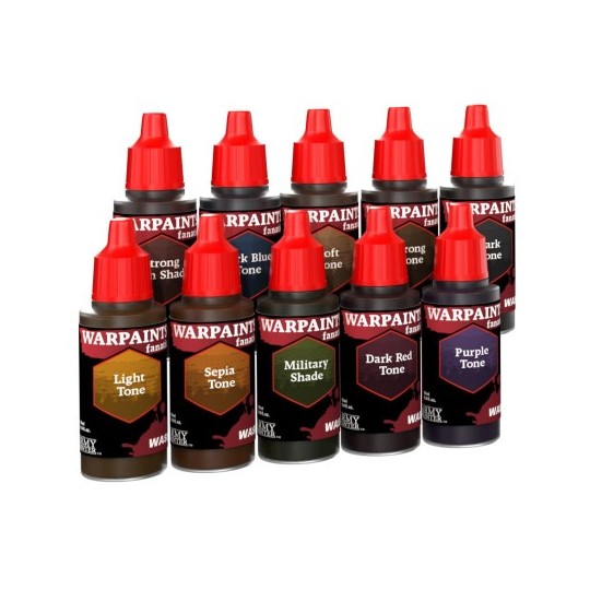 Warpaints Fanatic Washes Paint Set