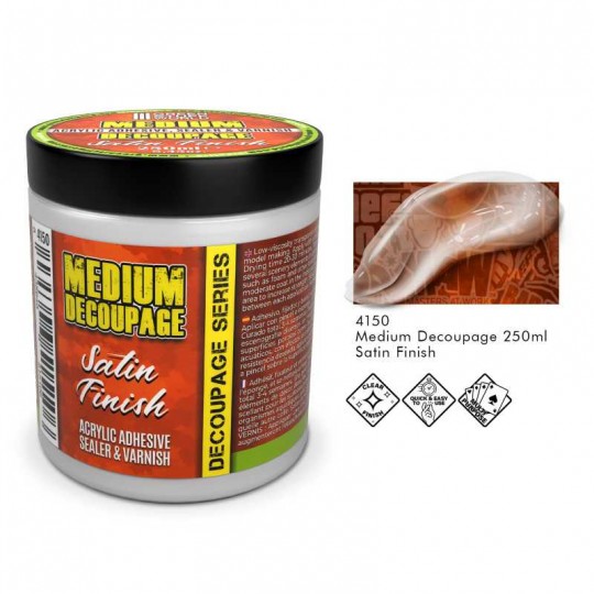 Medium Decoupage Satin 250ml